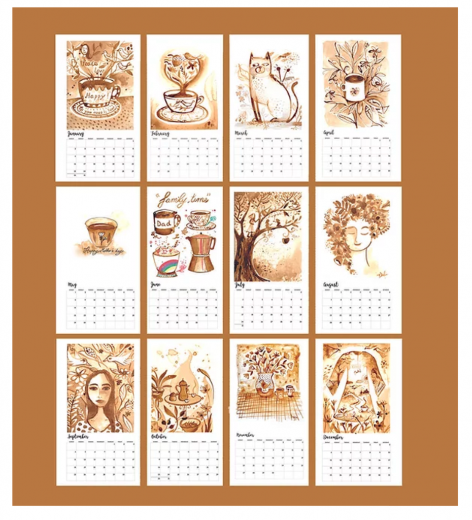 Coffee Time Calendar - Alif Institute